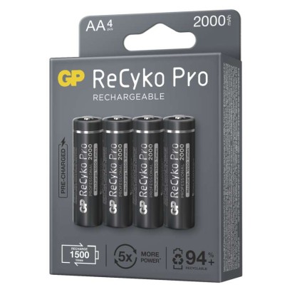 Dobíjecí baterie GP ReCyko Pro Professional (AA) 4 ks • esroub.cz